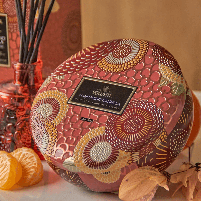 VELA LATA 3 PAVIOS 60H RELEVO MANDARINO CANNELA - Tutto per la Casa