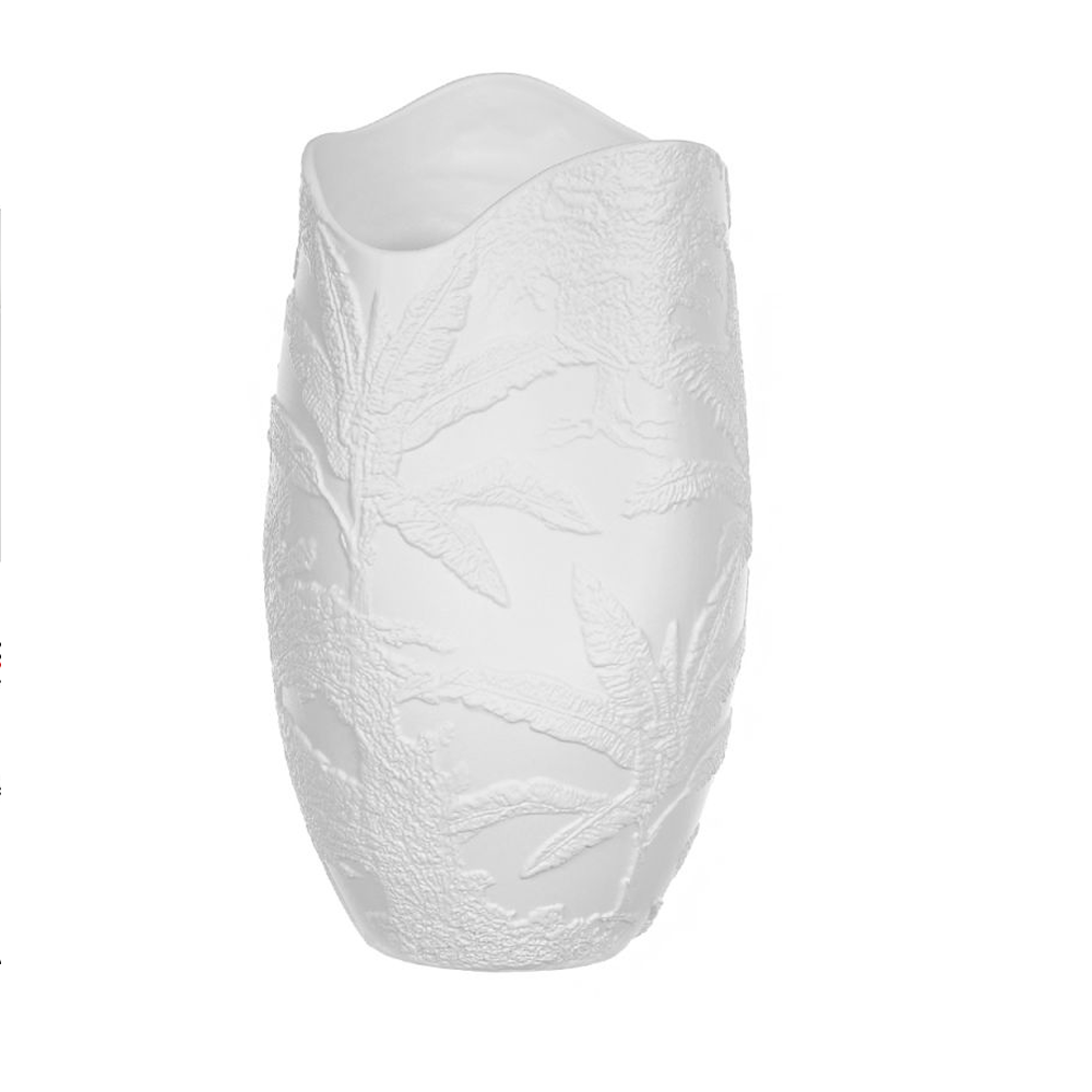 VASO TEXTURA FOLHAGENS DE PORCELANA 36,5CM - Tutto per la Casa